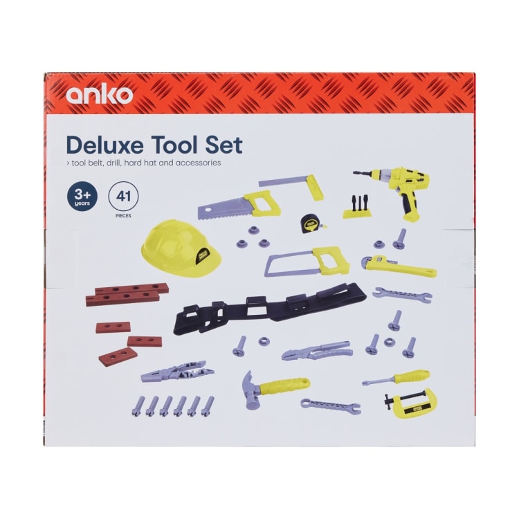 41 Piece Deluxe Tool Set - Kmart
