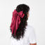 Burgundy Red Barrette Large Bow Hair Clip - Kmart