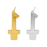 Metallic Candle Number 1 - Assorted - Kmart