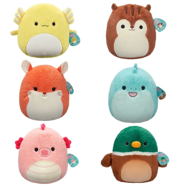 30cm Squishmallows FuzzAMallows Original Plush Toy - Assorted - Kmart