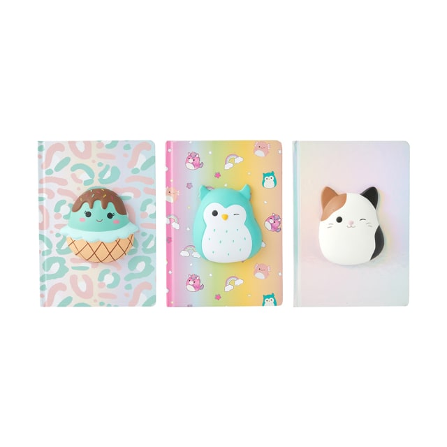 Original Squishmallows Squishy Journal - Assorted - Kmart