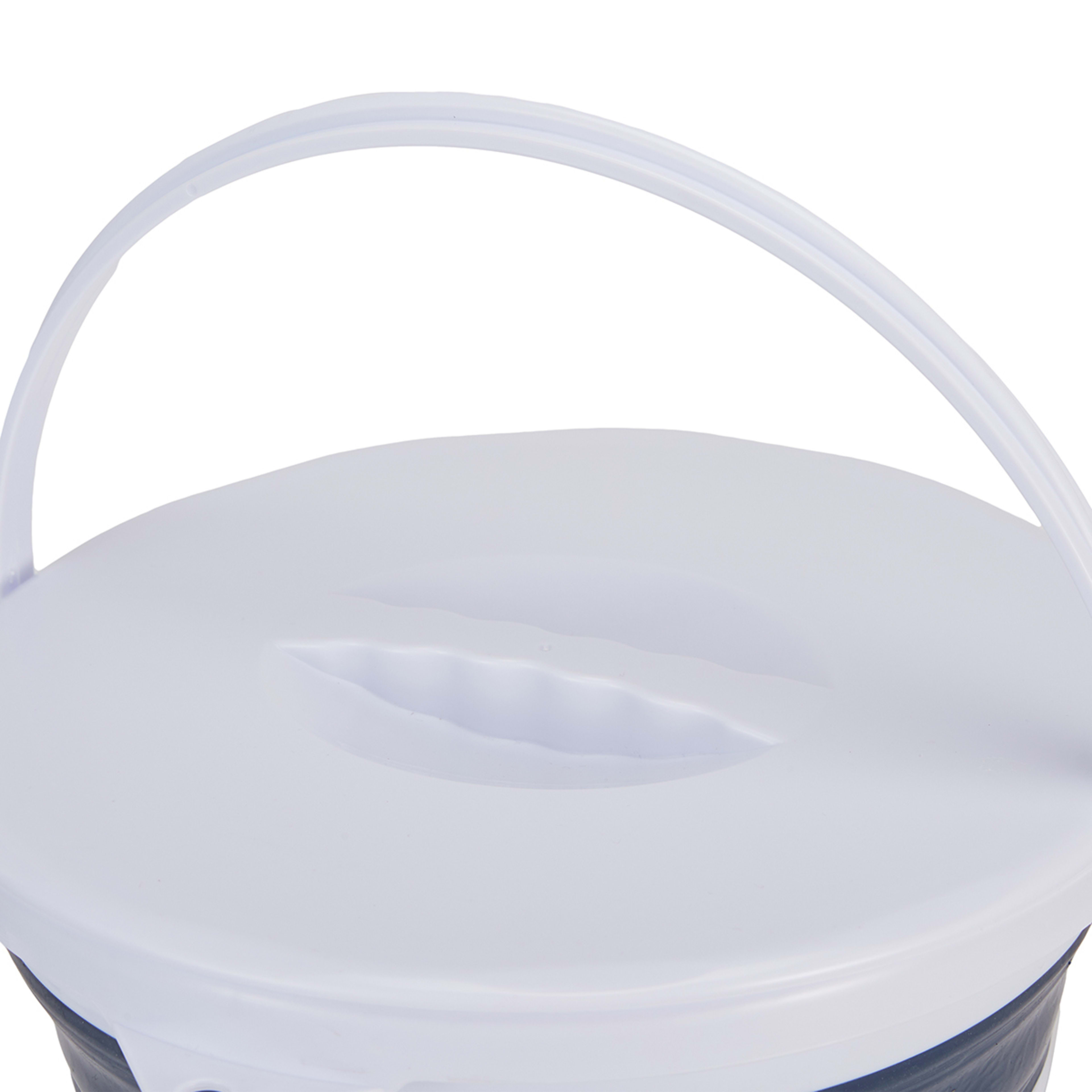 10L Collapsible Bucket with Lid - Kmart