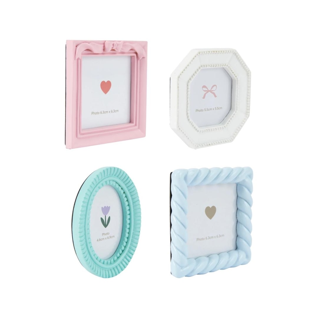 4 Pack Magnetic Photo Frames - Kmart NZ