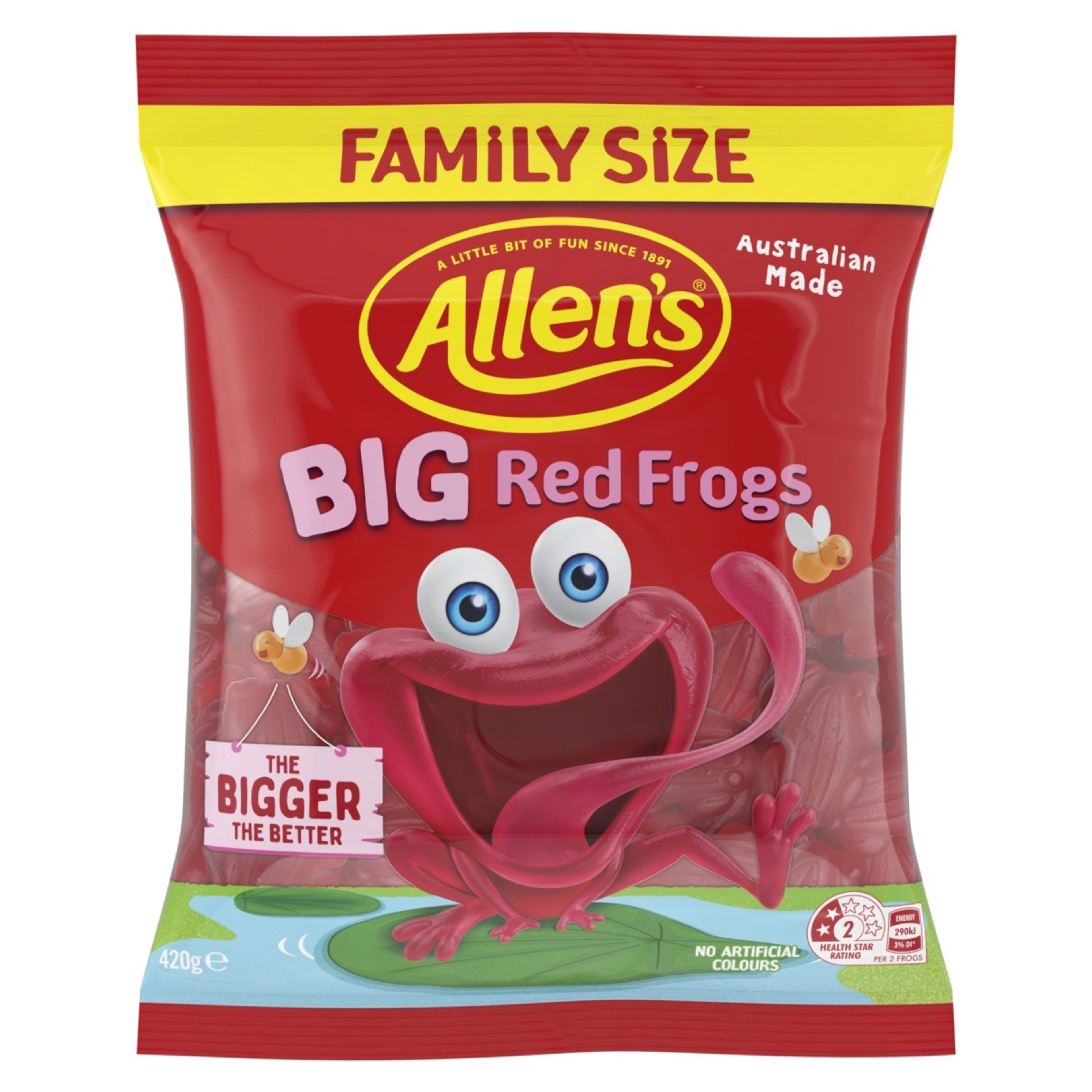 Allen's Big Red Frogs 420g - Kmart
