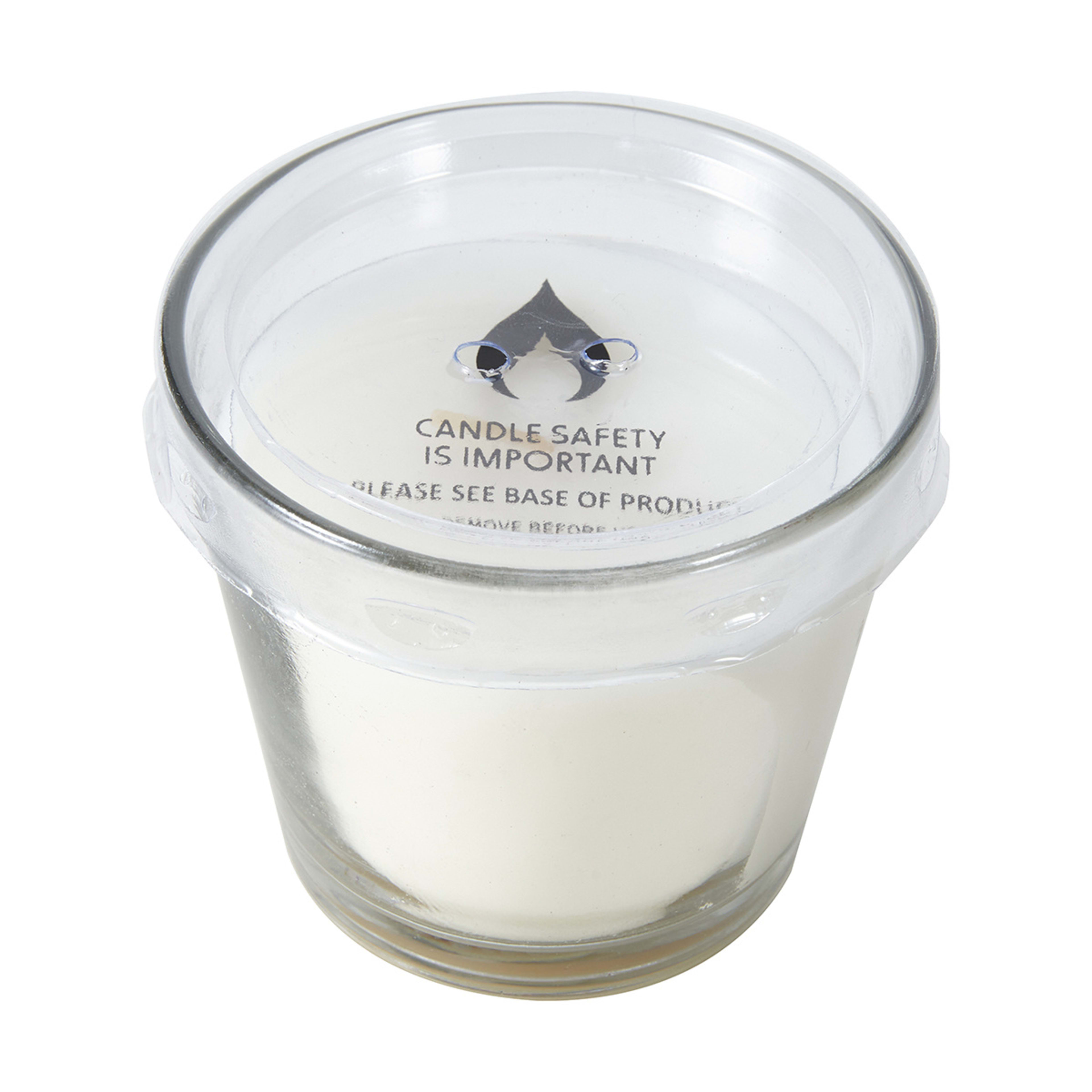 Vanilla and Jasmine Fragrant Candle In Glass - Kmart
