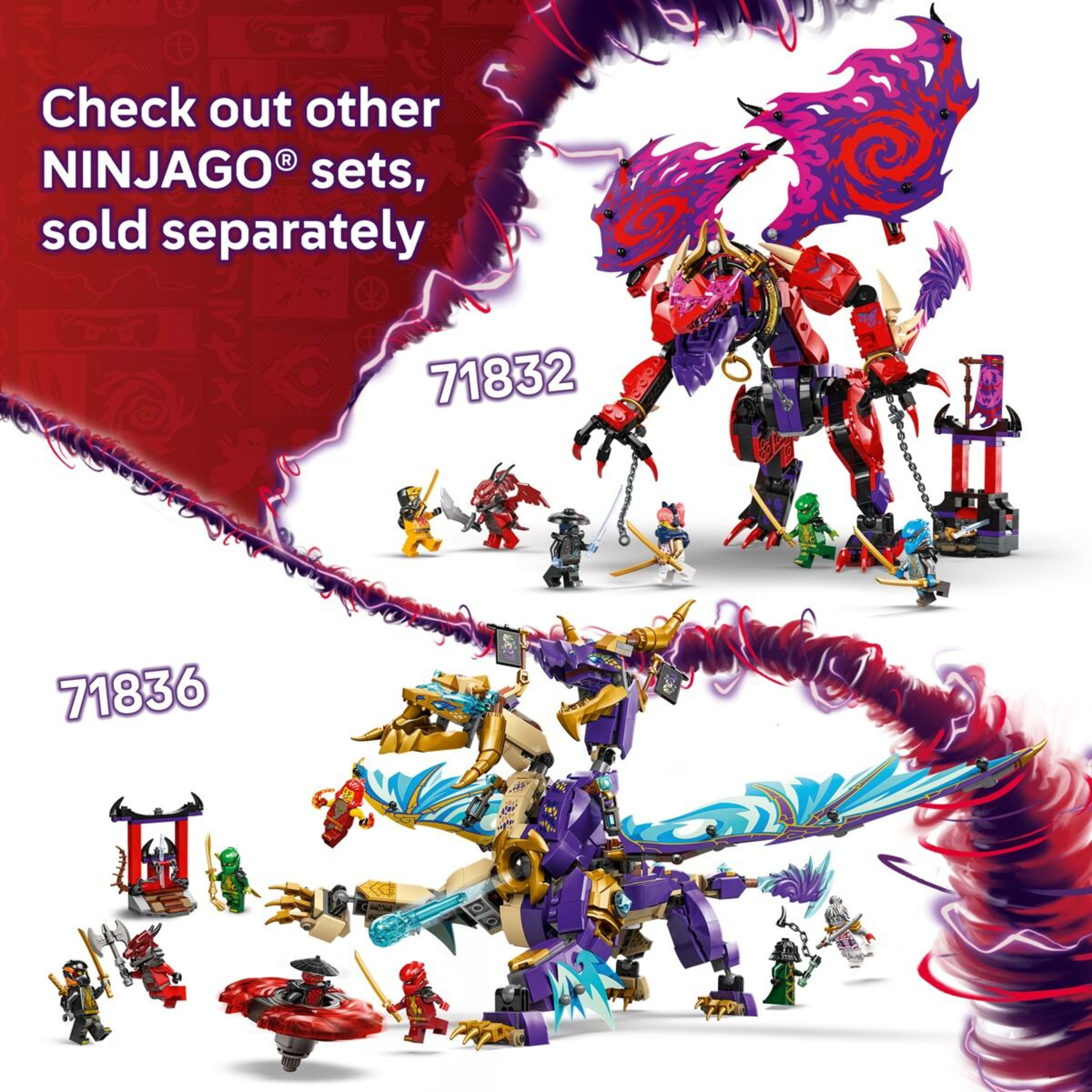 LEGO NINJAGO Thunderfang Dragon of Chaos 71832 - Kmart