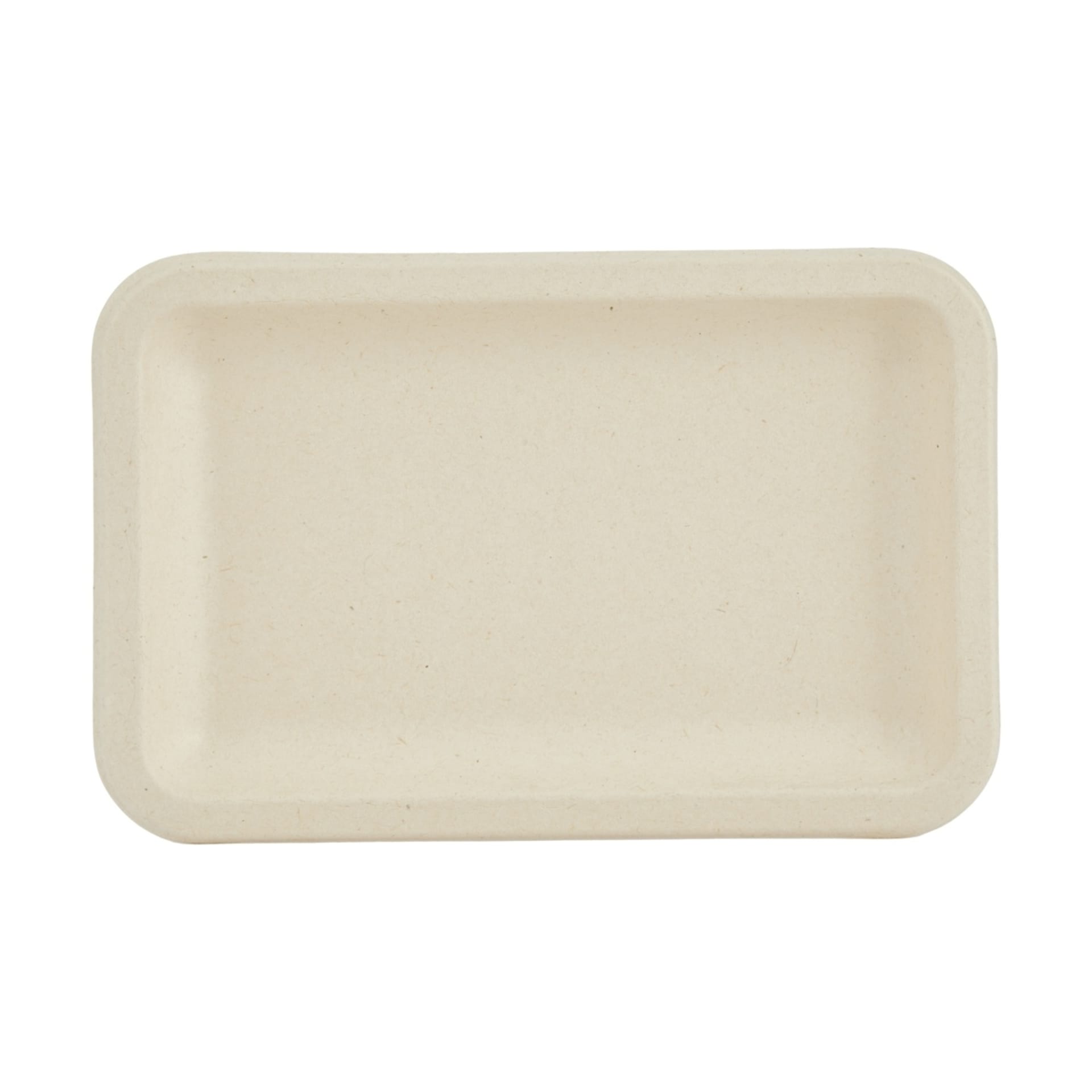 12 Piece Sugarcane Pulp Rectangle Plates - Kmart