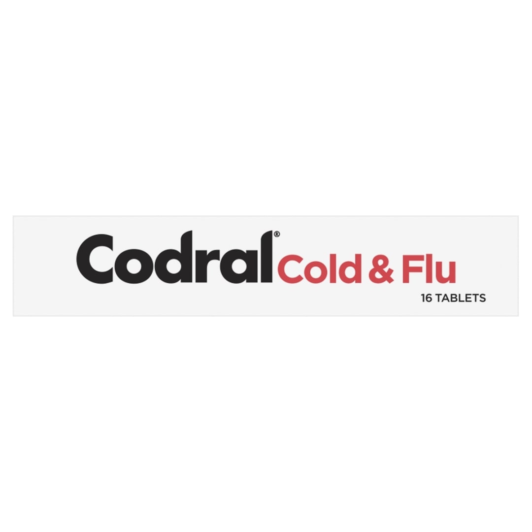 16 Pack Codral Relief Cold and Flu Decongestant Tablets - Kmart