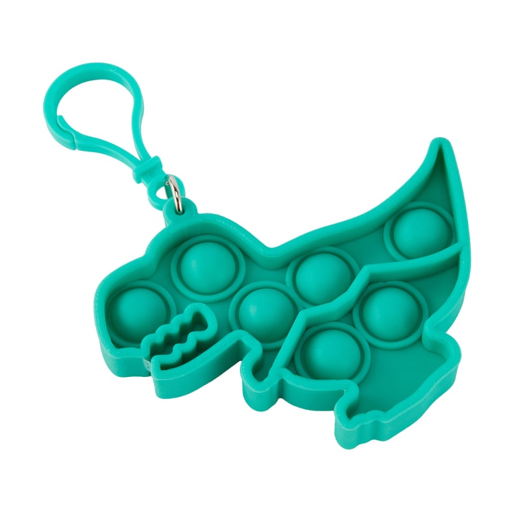 4 Piece Fidget Popper Keychains - Kmart