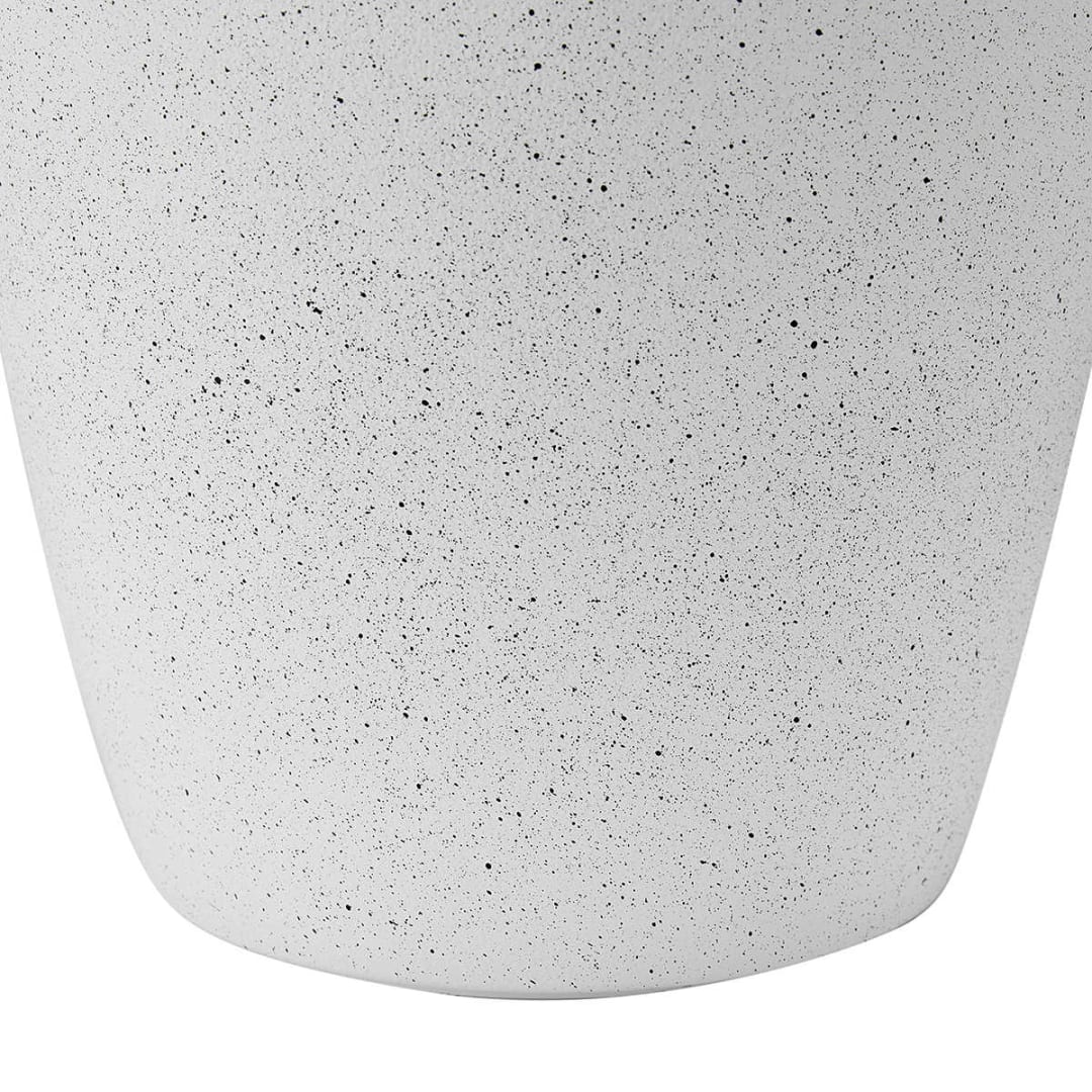 35cm Textured Pot - White - Kmart