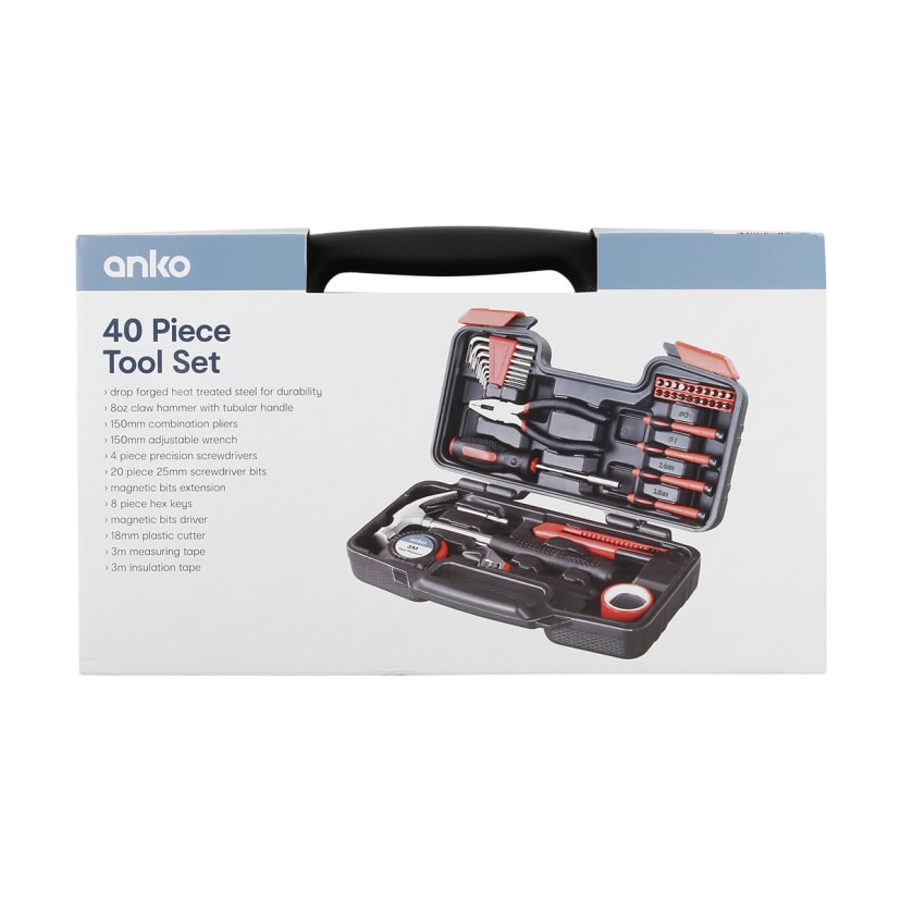 40 Piece Tool Set - Kmart