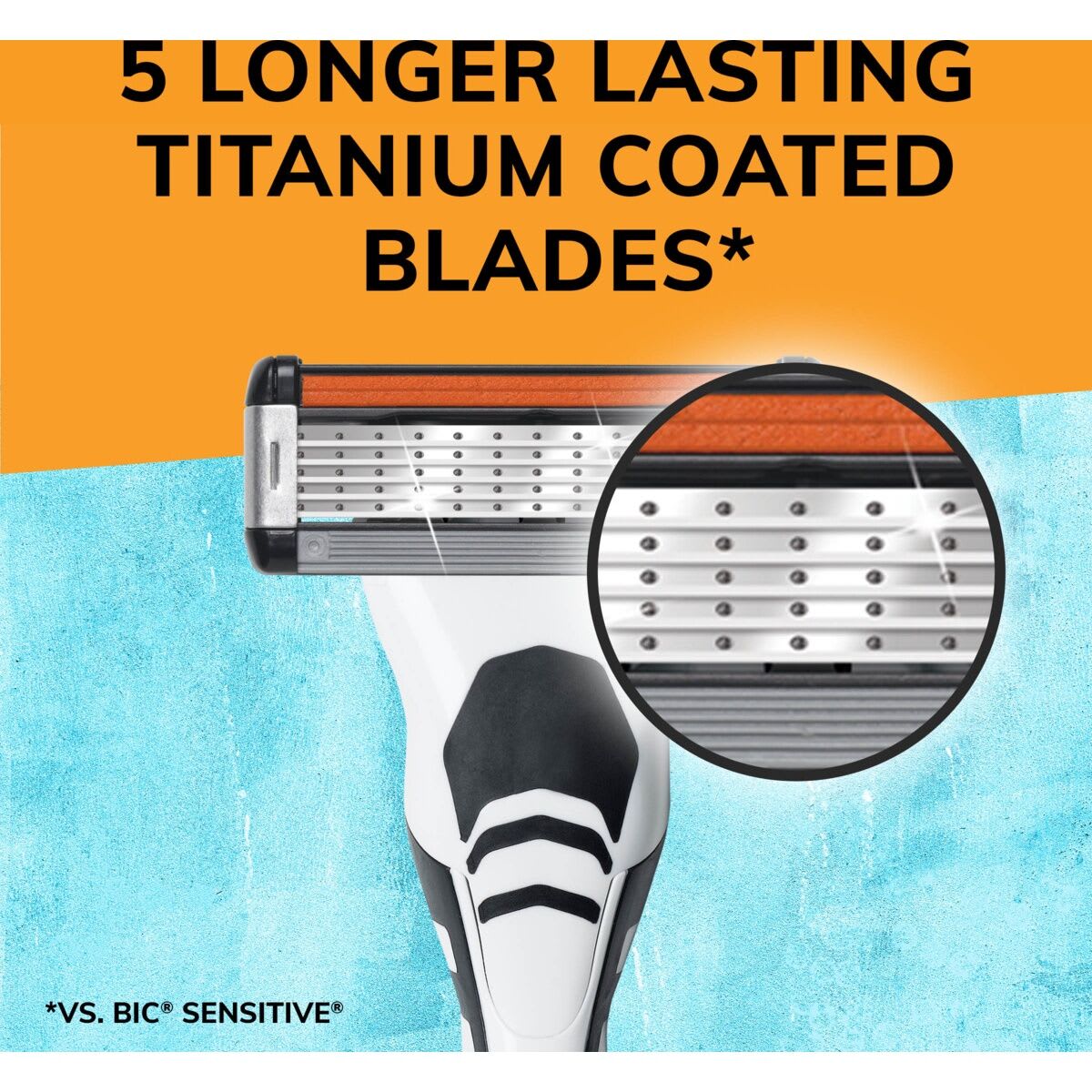 BIC Flex 5 Hybrid Men's 5-Blade Disposable Razor Shaving Kit - Kmart