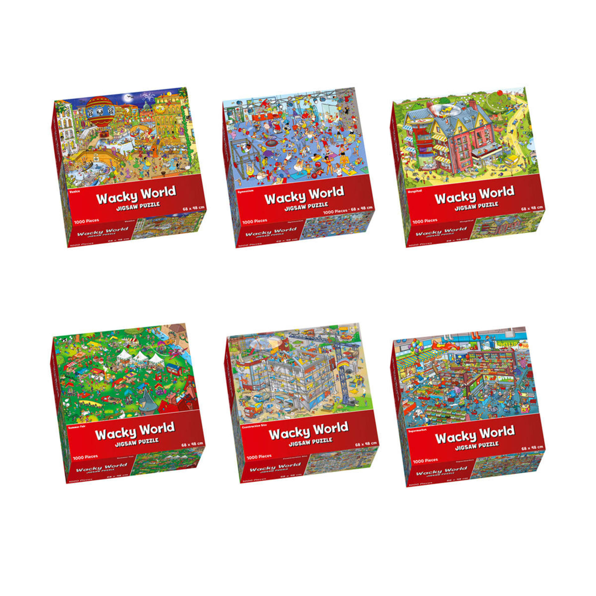 Wacky World Jigsaw Puzzle - Assorted - Kmart