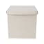 Linen Look Storage Box - Kmart