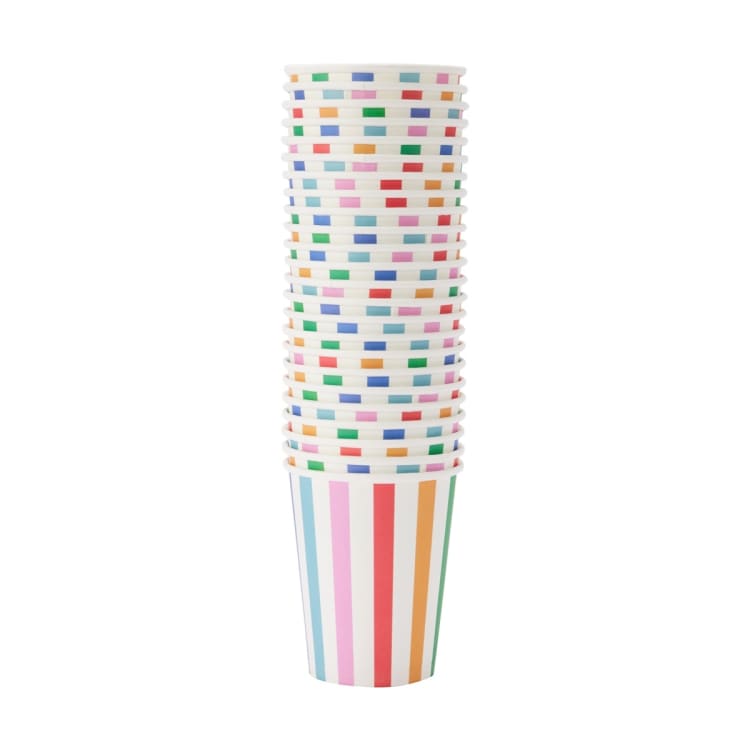 24 Pack Bright Paper Cups - Kmart