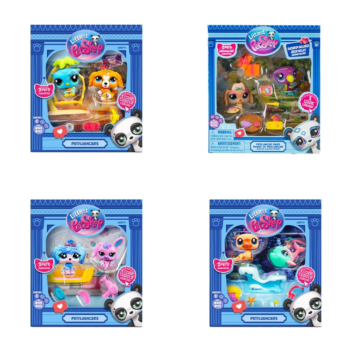 Littlest Pet Shop Petfluencer Pair Assorted Kmart