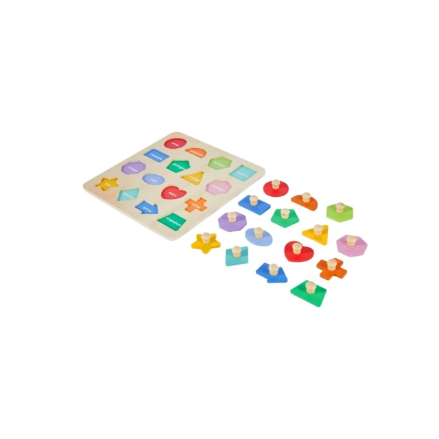 Wooden Shape Puzzle - Kmart