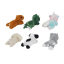 Laying Beanie Animal Toy - Assorted - Kmart