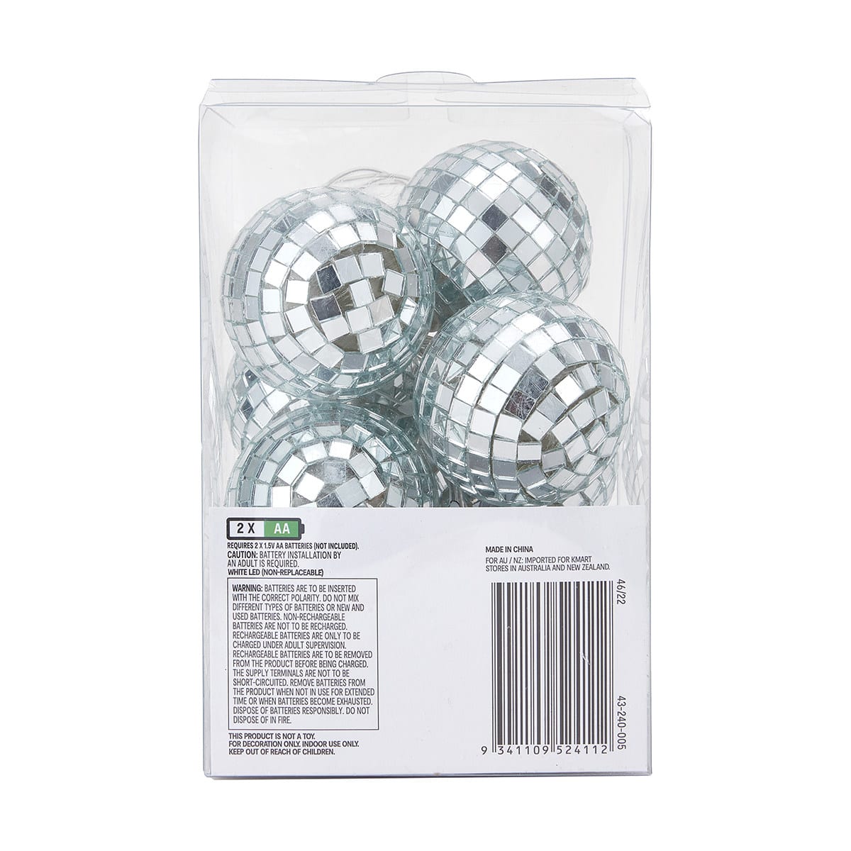 Disco Ball String Light - Kmart