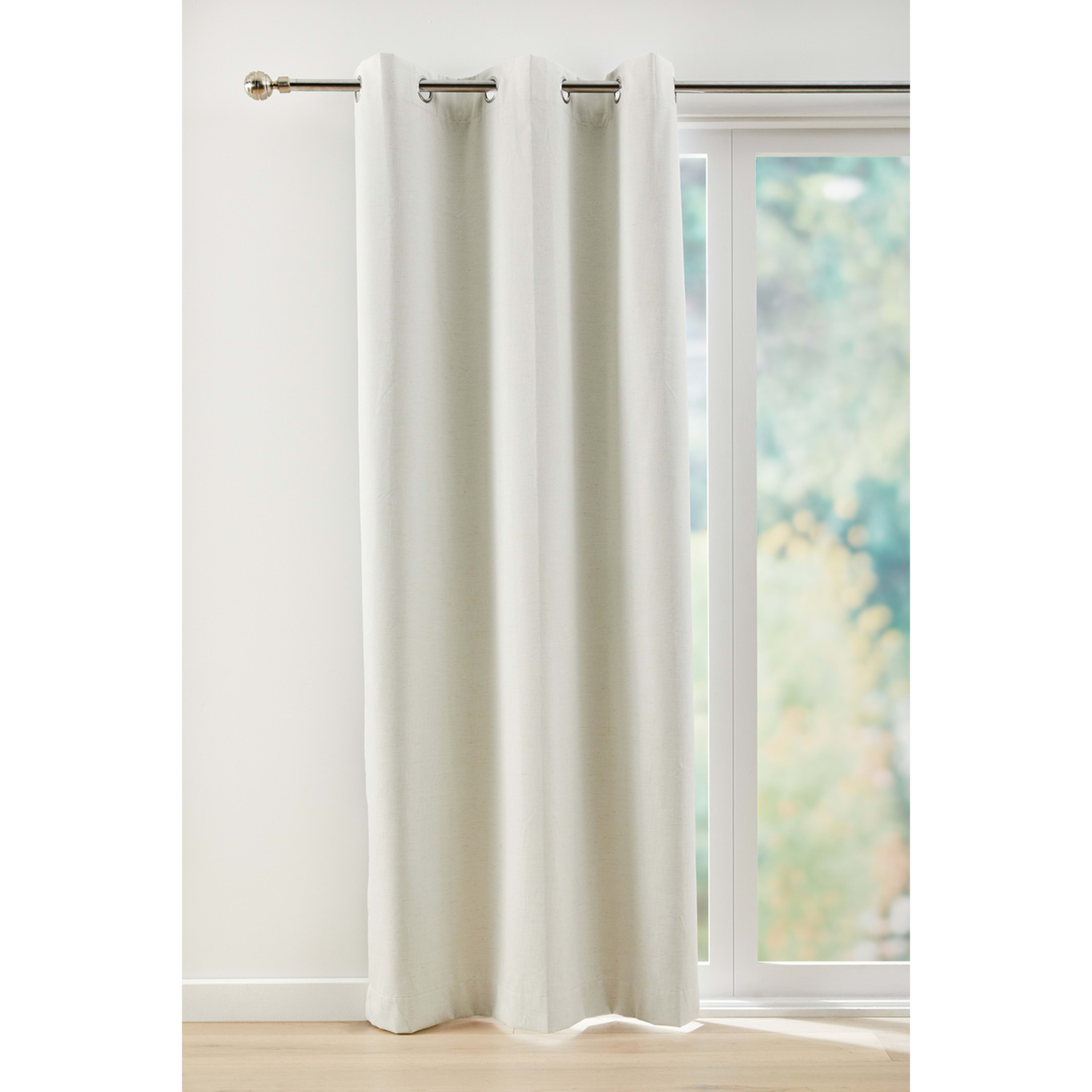 Valletta Block Out Curtain - Snow - Kmart