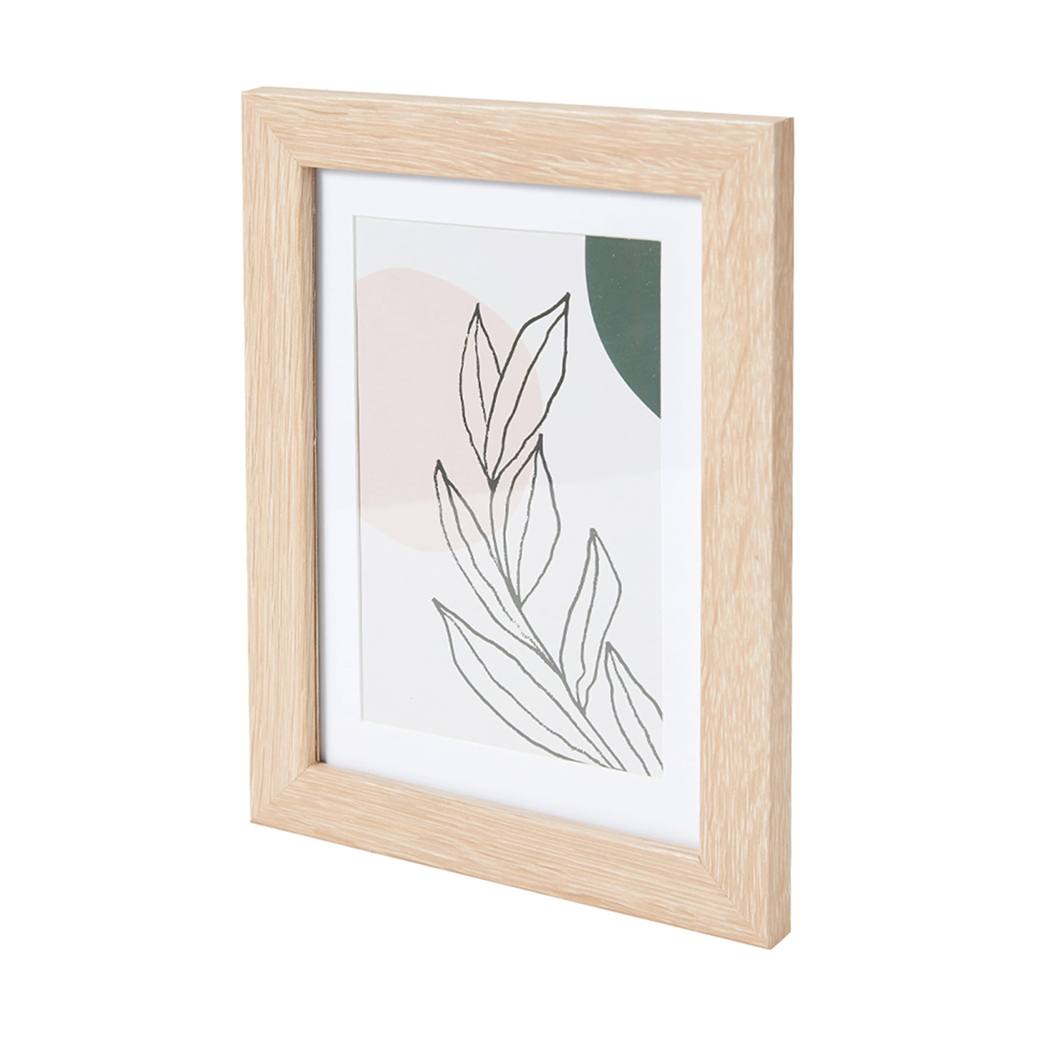 8 Piece Wall Photo Frame Set - Oak - Kmart