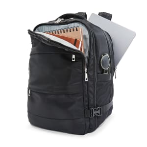 Expandable Travel Backpack - Black - Kmart