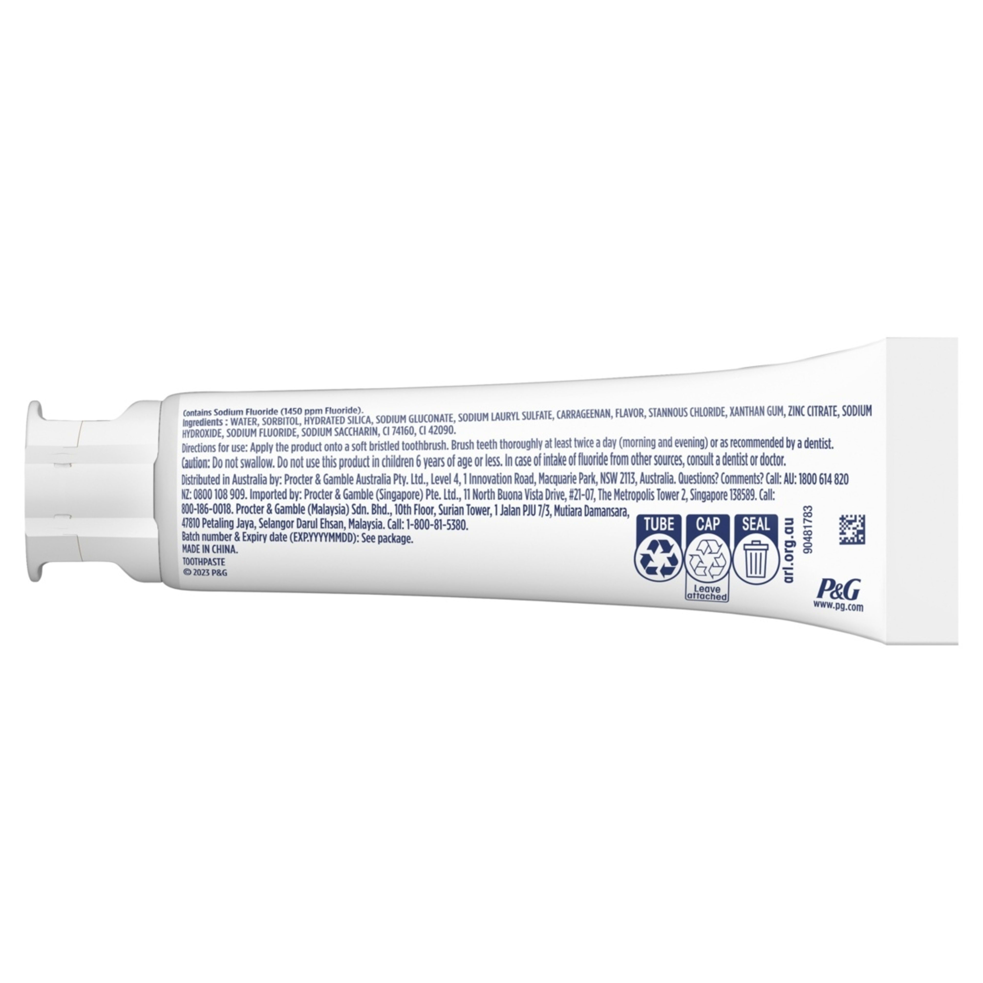 Oral-B Pro-Health Complete Defence System Deep Clean Toothpaste 110g ...
