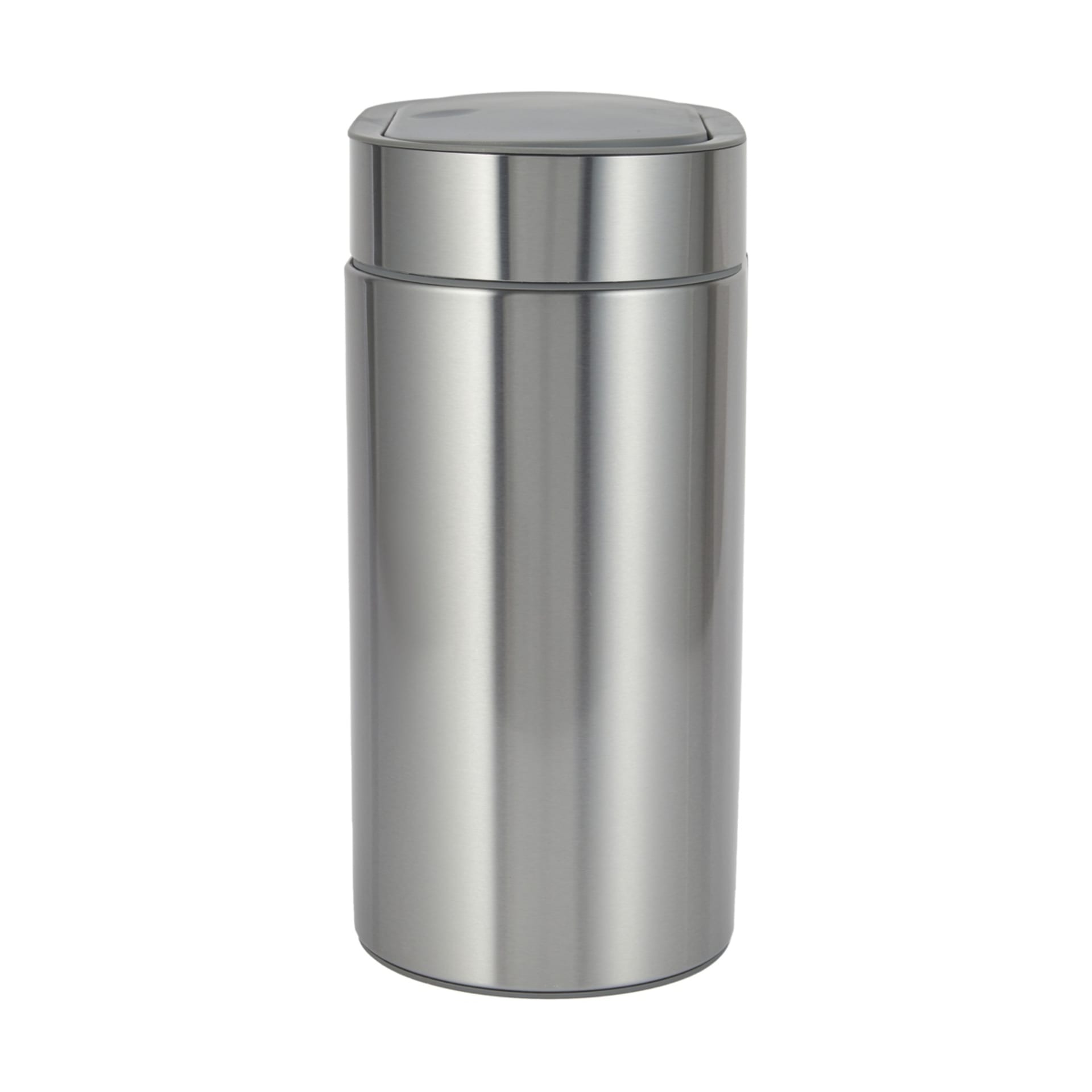 4L Stainless Steel Push Top Bin - Kmart