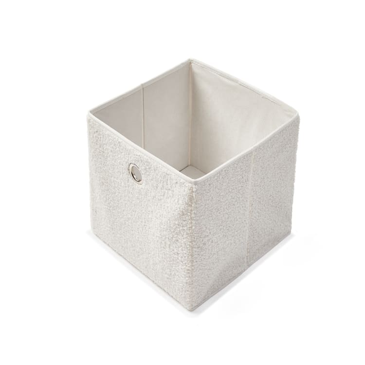 Collapsible Storage Cube - Boucle - Kmart