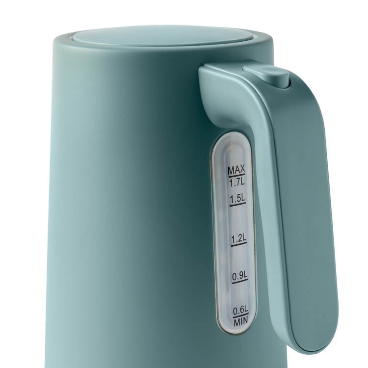 1.7L Linear Soft Touch Kettle - Dark Green - Kmart