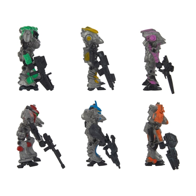 3 Pack Mech Warriors Action Figures - Assorted - Kmart