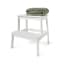 Panelled Step Stool - White - Kmart