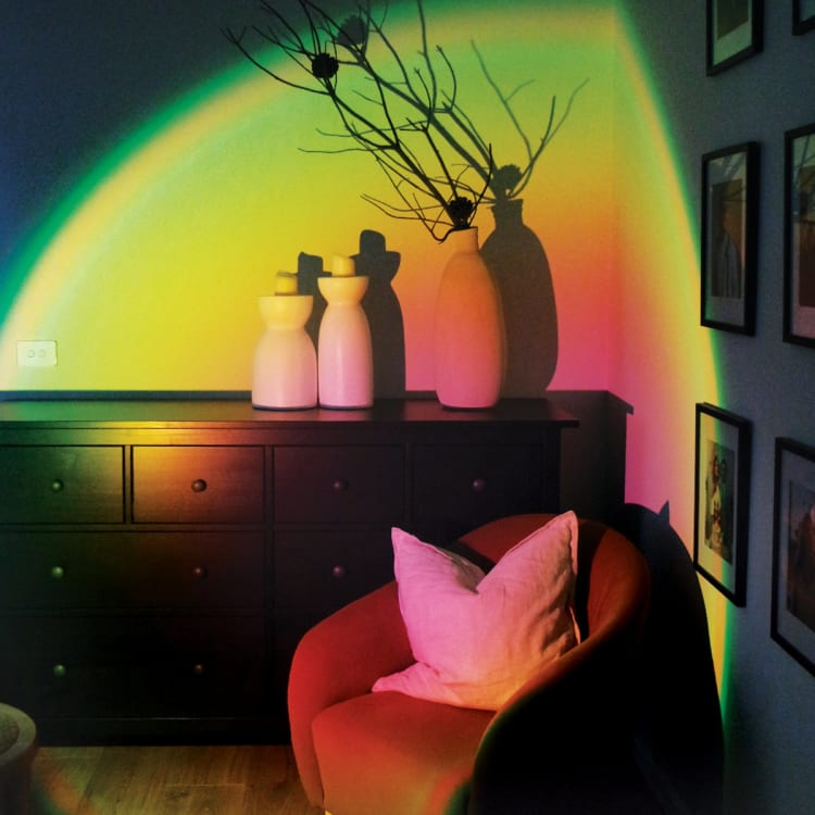 Smart Wi-Fi LED Sunset Light - Kmart NZ