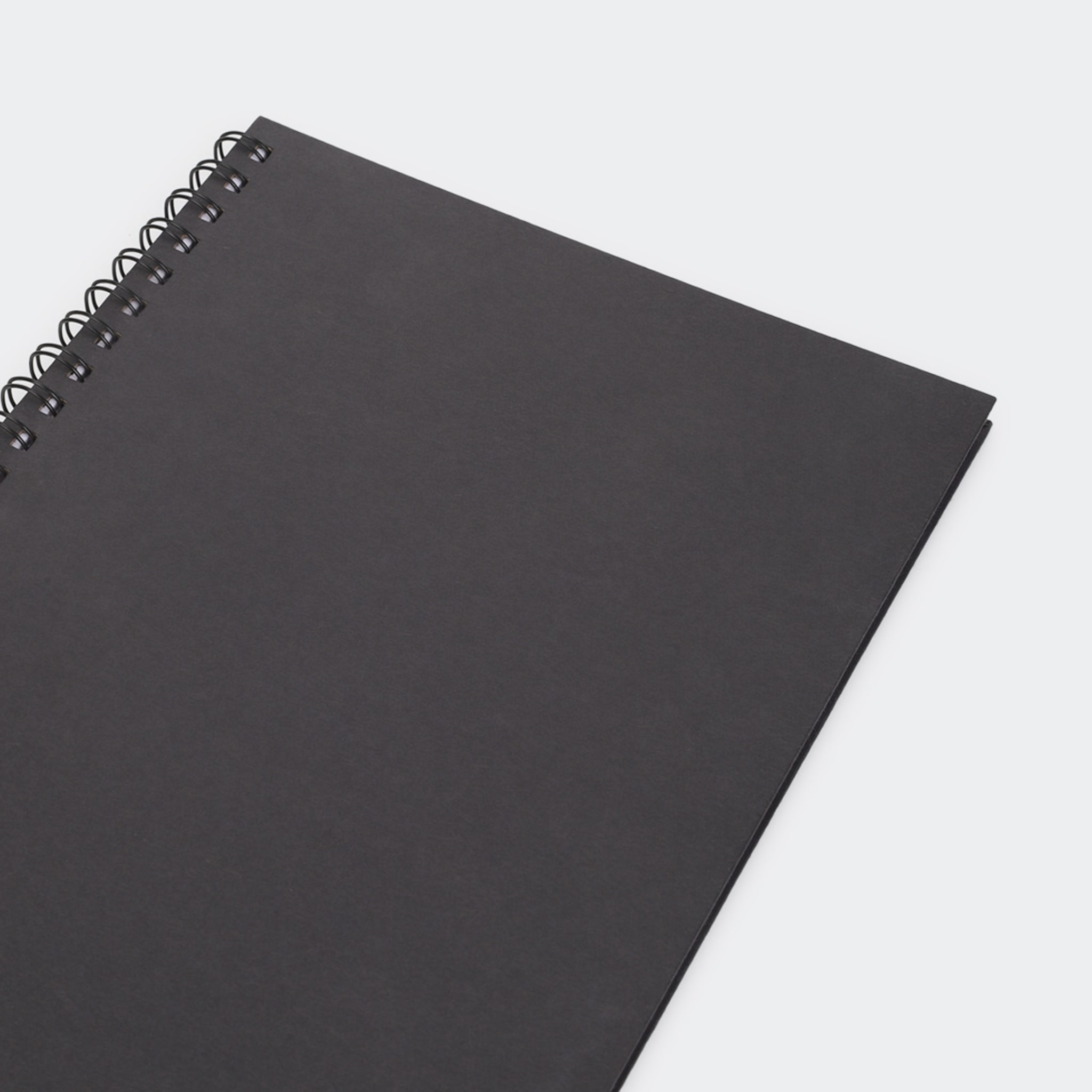 A4 Spiral Notebook Black Kmart a4-spiral-notebook-black-kmart