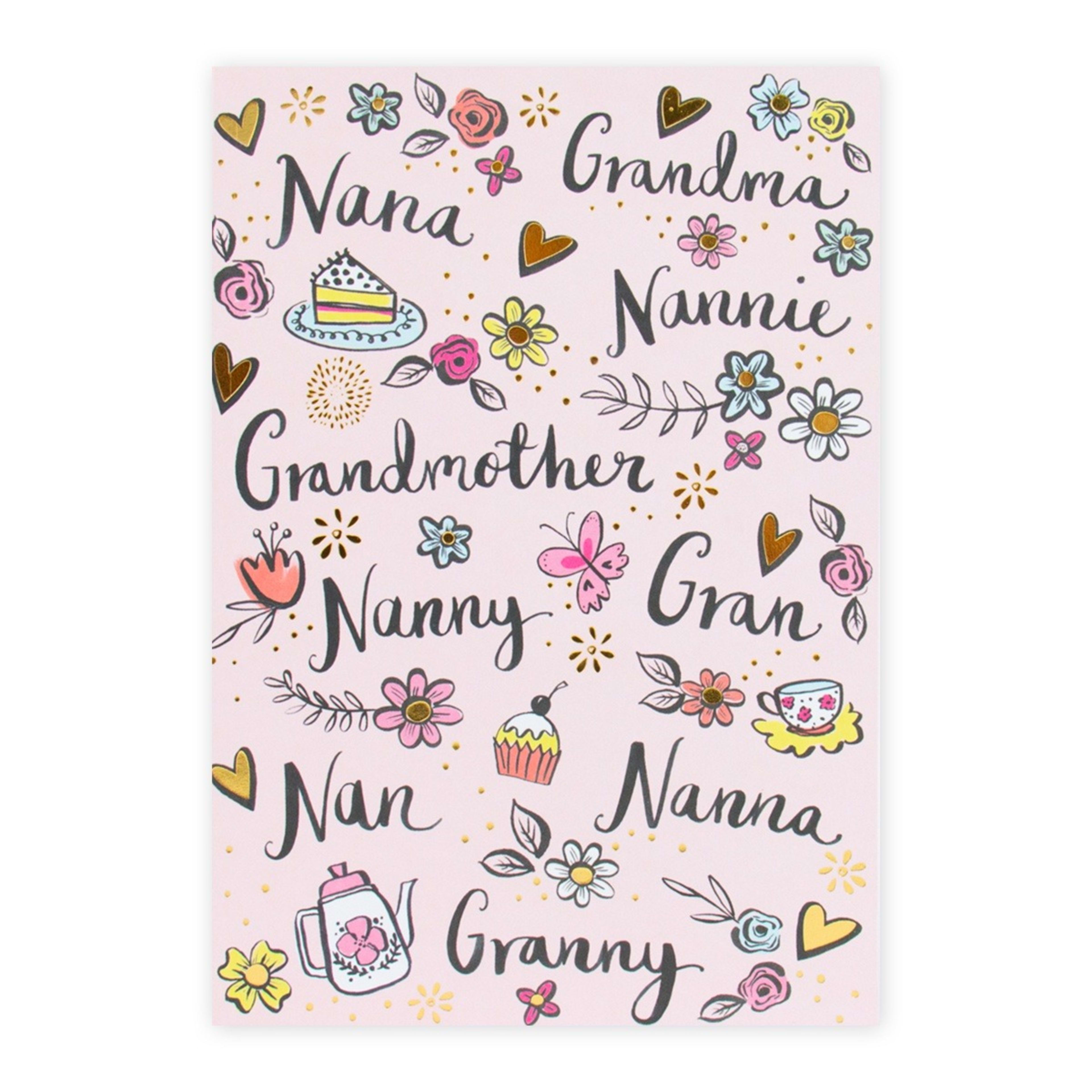 Connections from Hallmark Birthday Card for Grandmother - Nana, Nannie ...