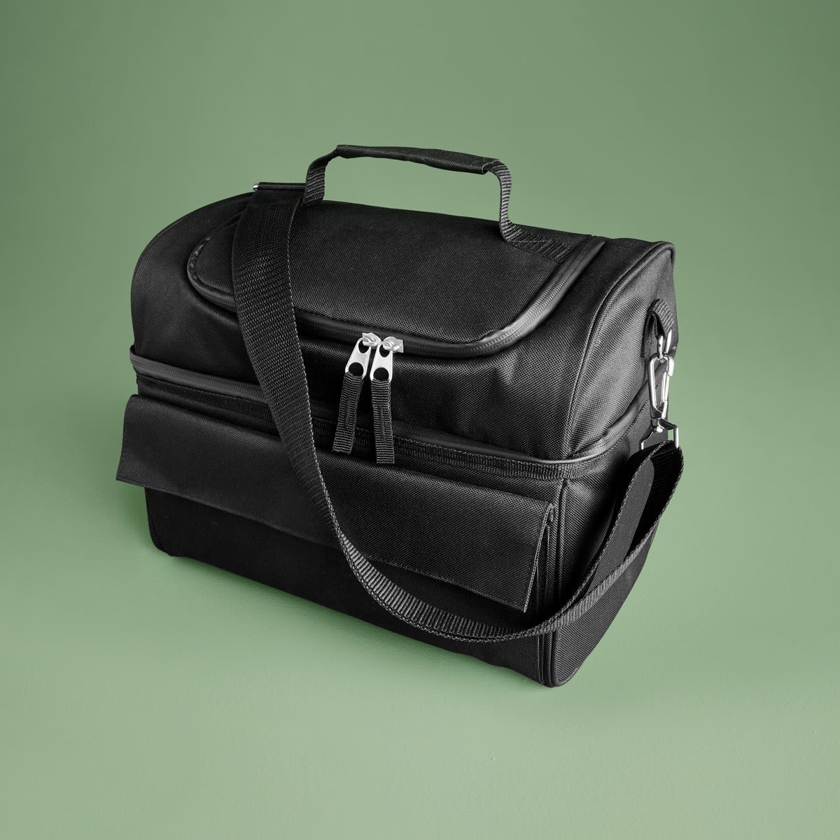 Black Insulated Large Lunch Bag - Kmart