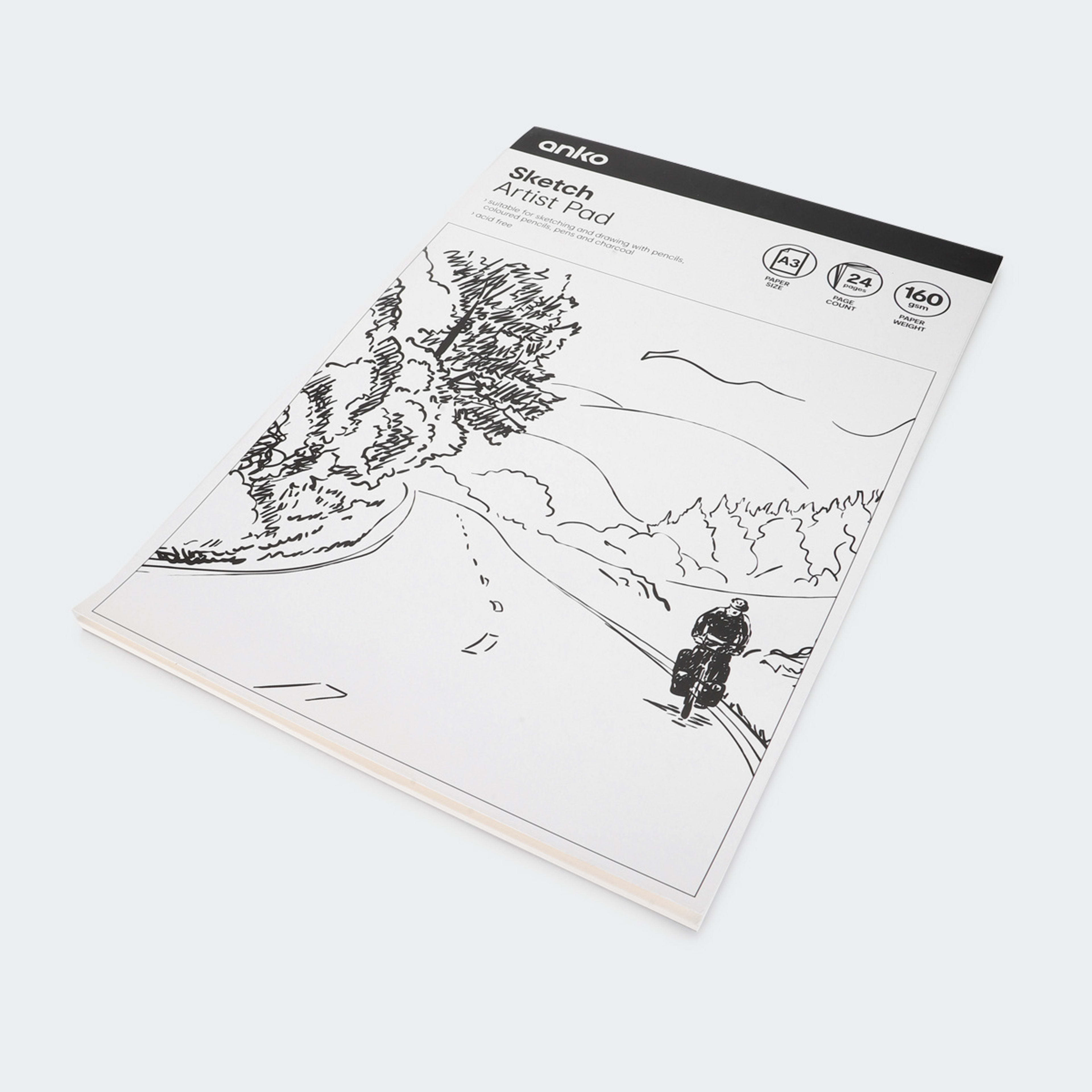 A3 Sketch Artist Pad - Kmart