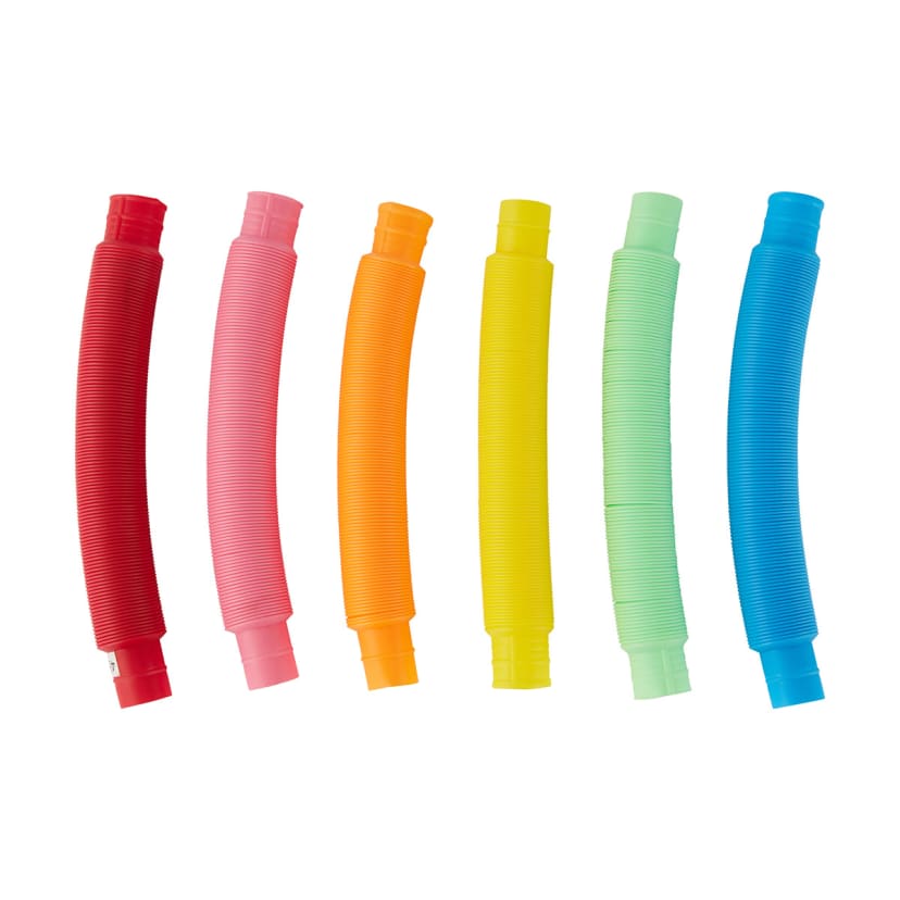 6 Piece Pop Tubes - Kmart