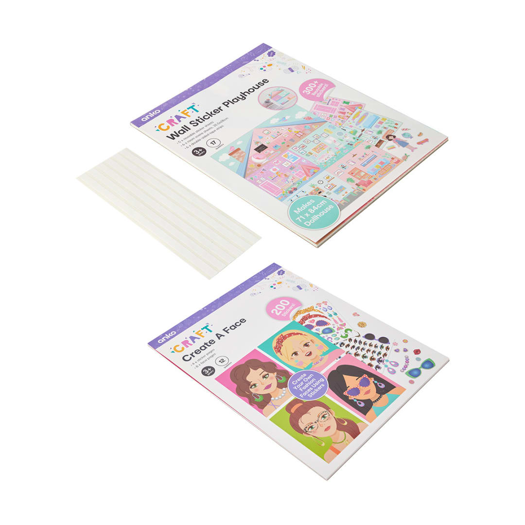 Creative Stickers Kit - Assorted - Kmart