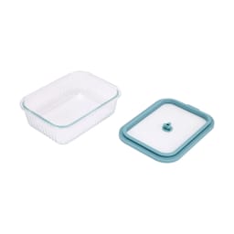 1.4L Ribbed Glass Container - Kmart NZ