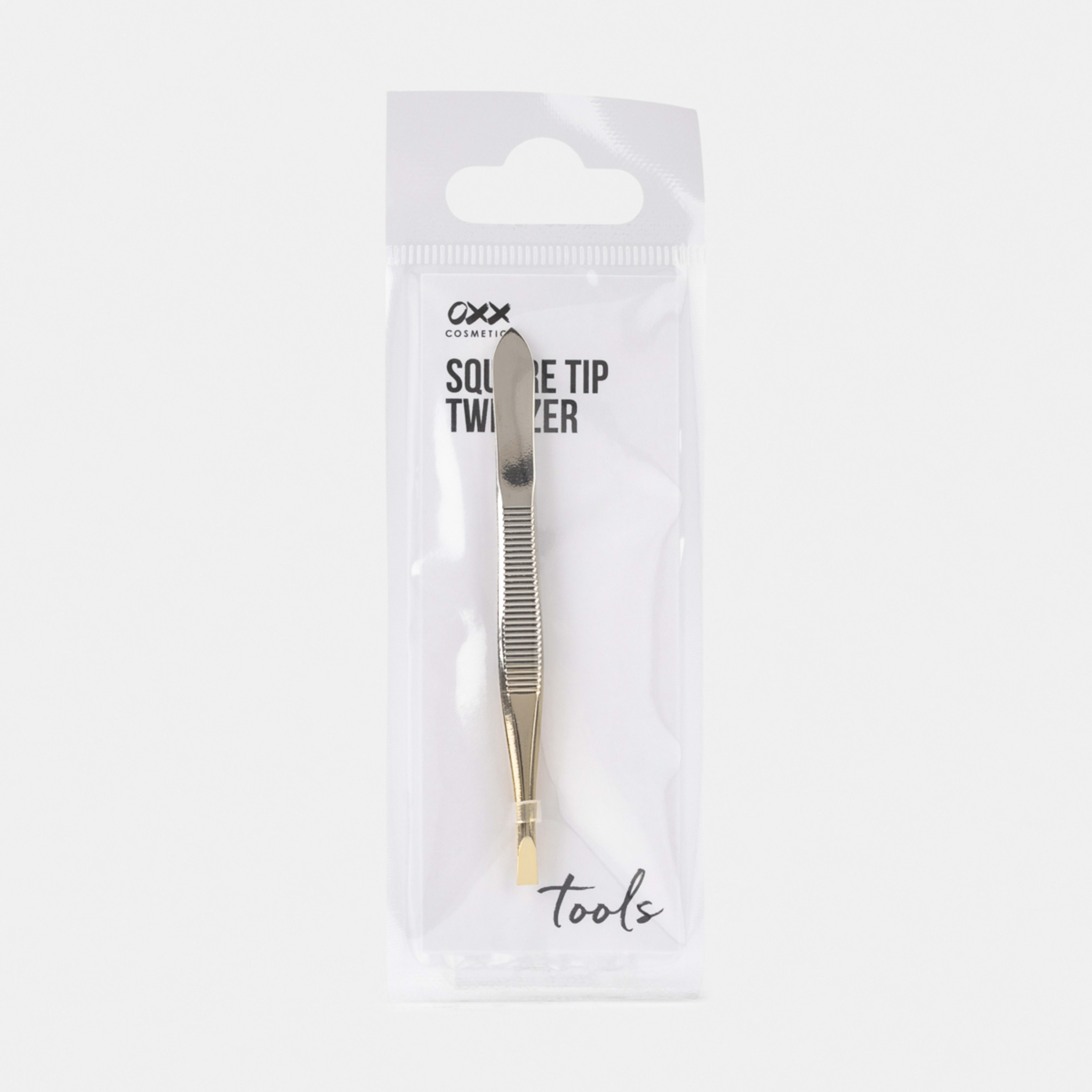 Gold Look Tip Square Tweezer - Kmart