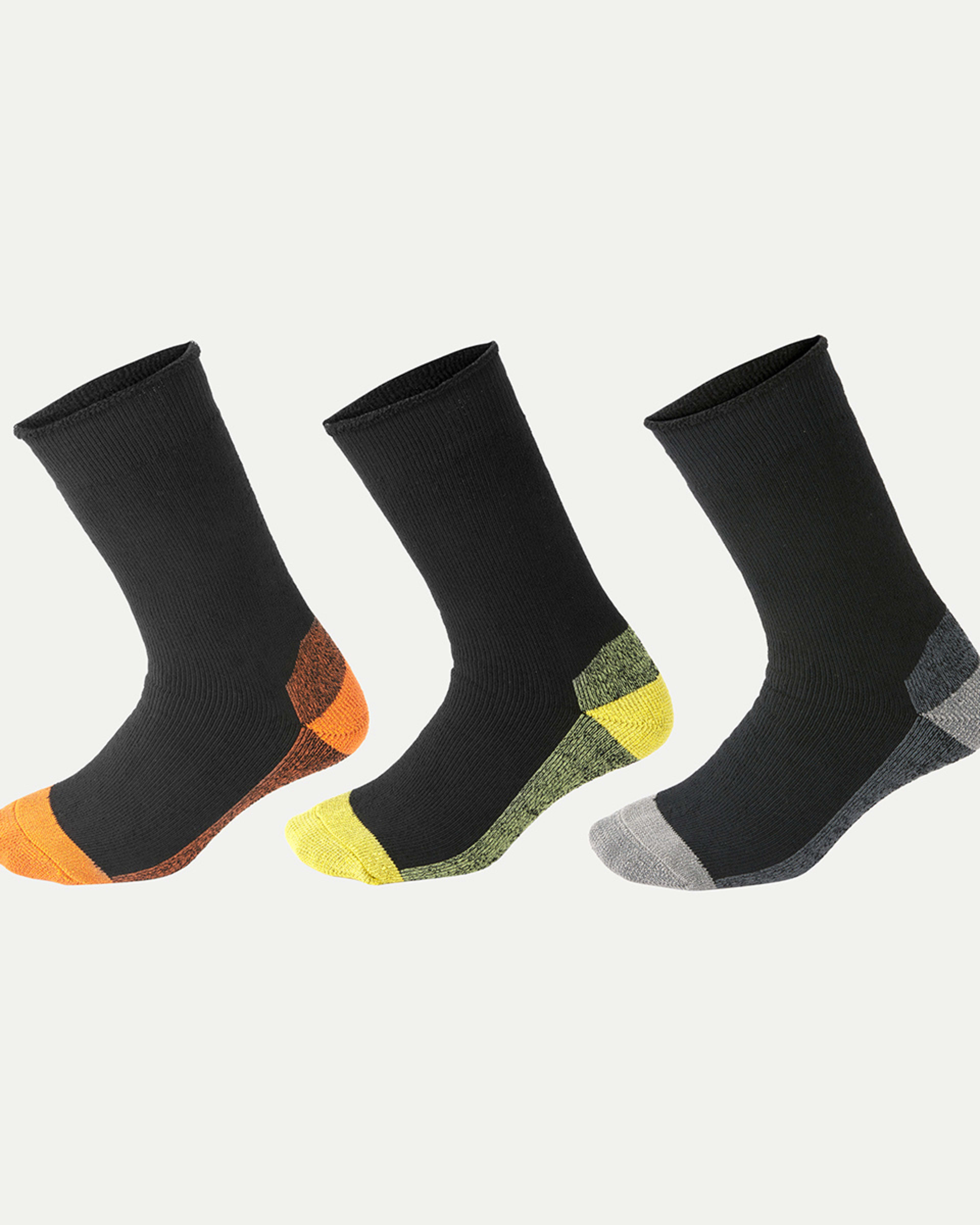 3 Pack Workwear Cotton Rich Socks - Kmart