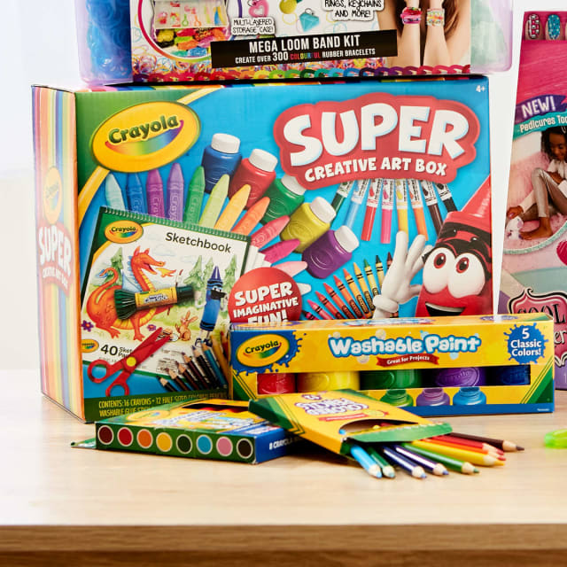 Crayola Super Creative Art Box - Kmart