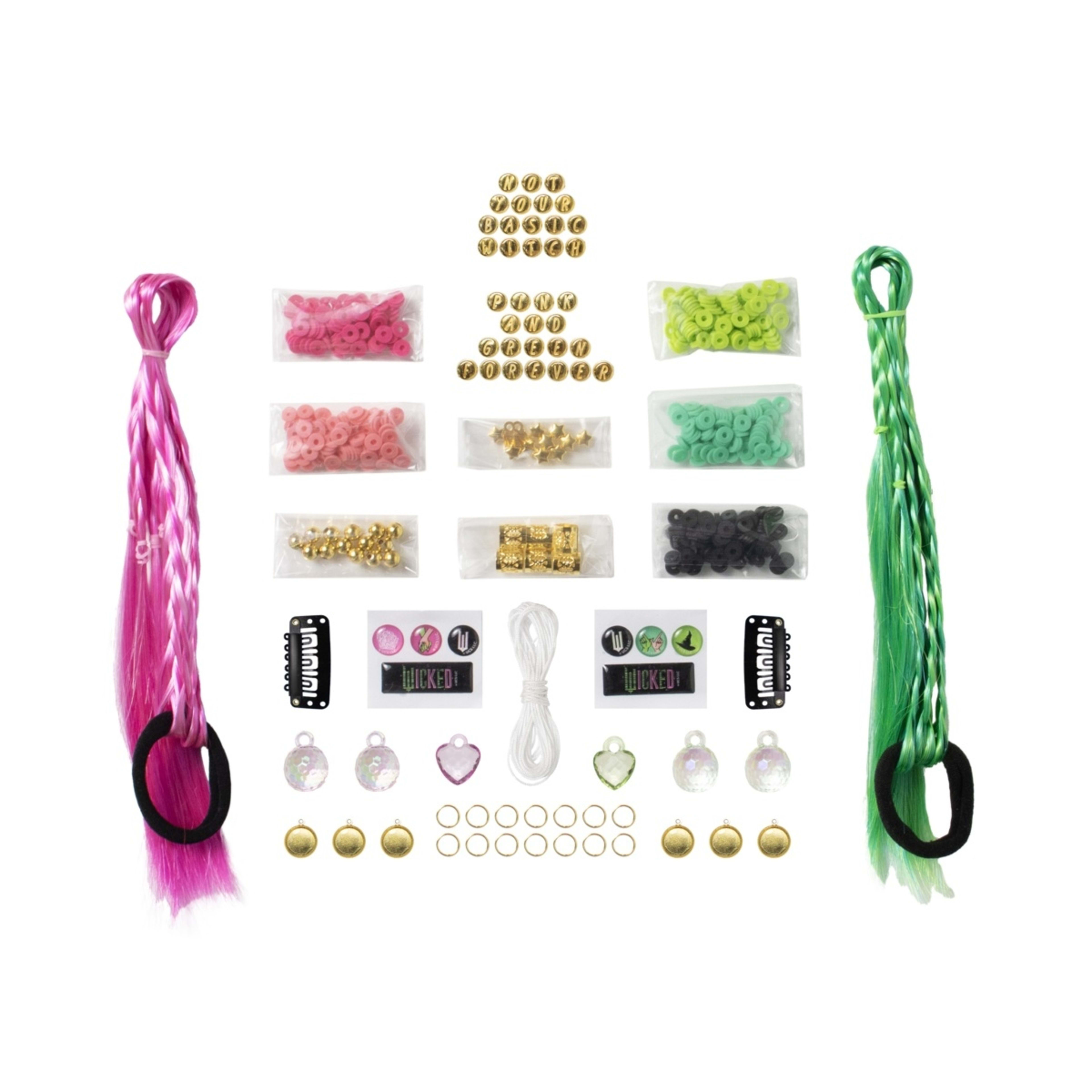 Wicked DIY Bewitching Hair Charms Kit - Kmart