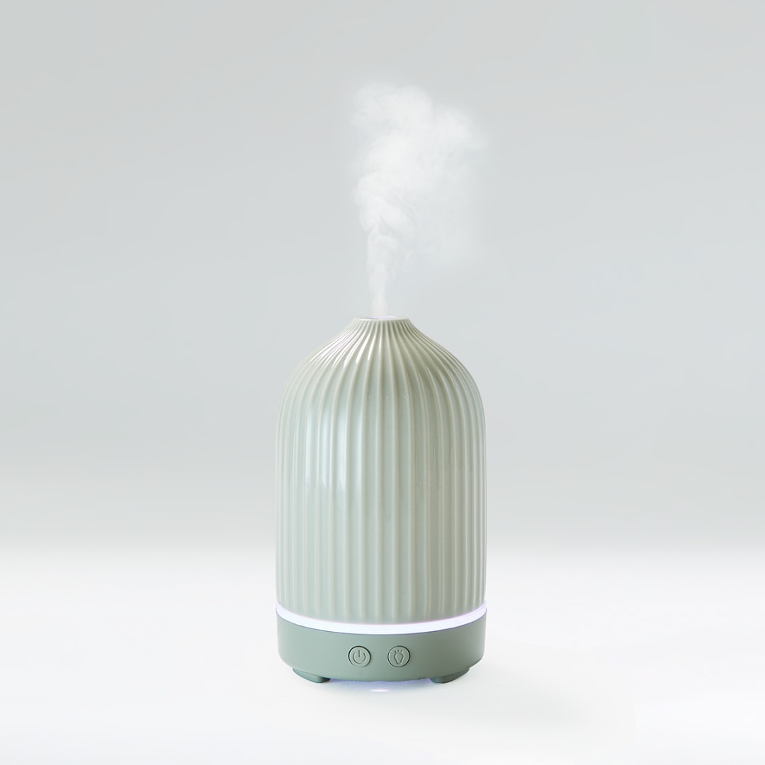 Sage Green Ceramic Aroma Diffuser - Kmart
