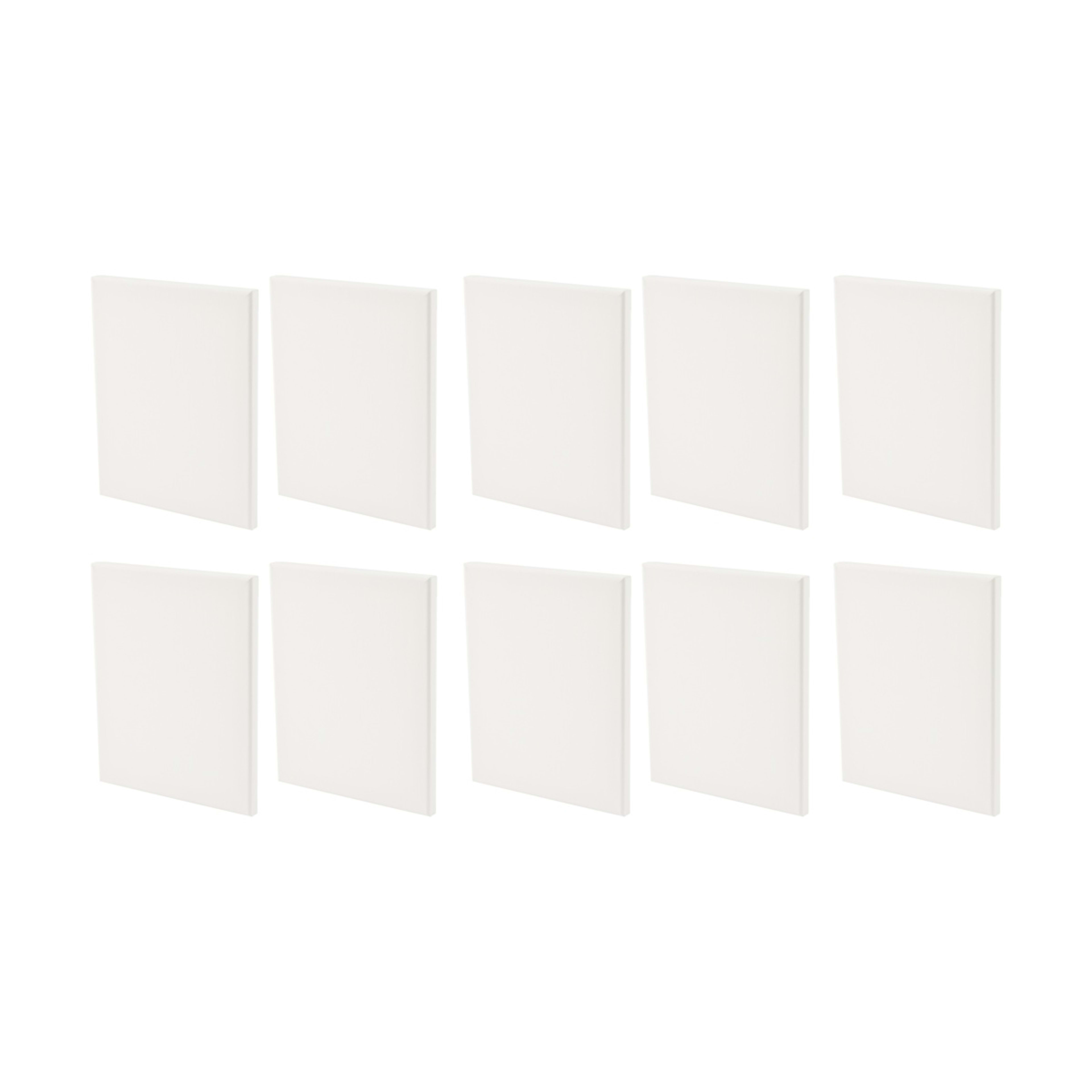 10 Piece 8in. x 10in. Stretched Canvas Value Pack - Kmart
