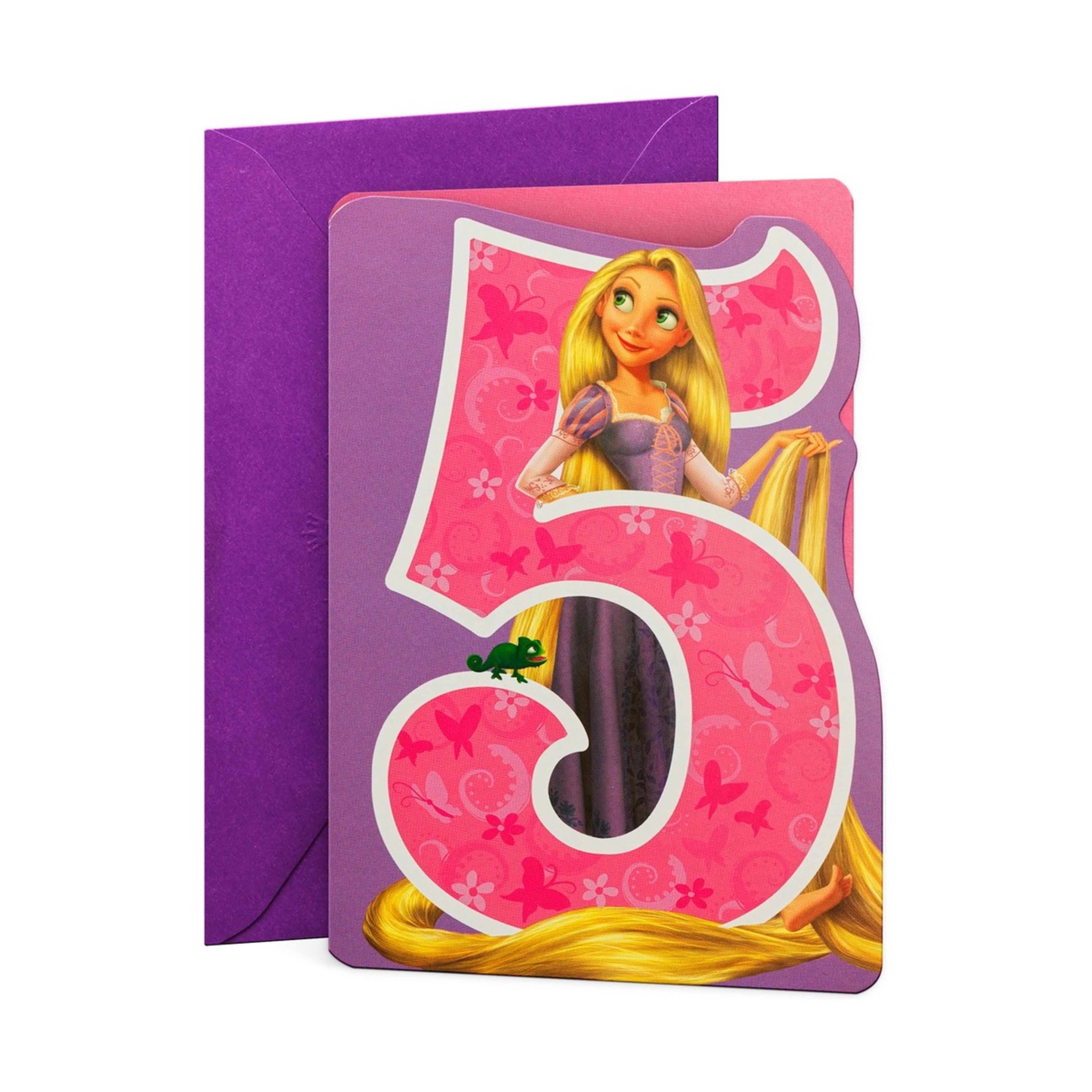 Hallmark Disney Tangled Birthday Card - Age 5 - Kmart