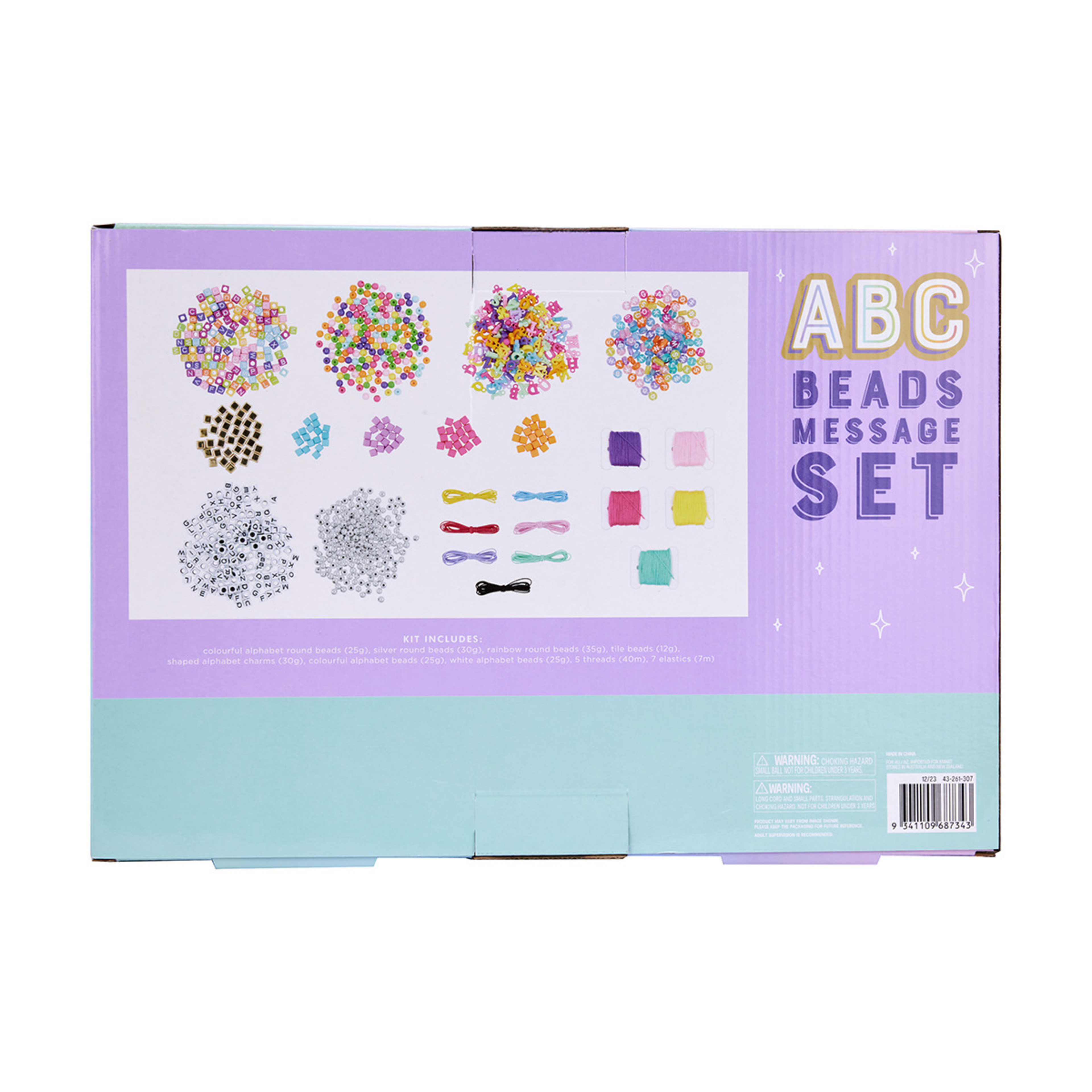 ABC Beads Message Set - Kmart