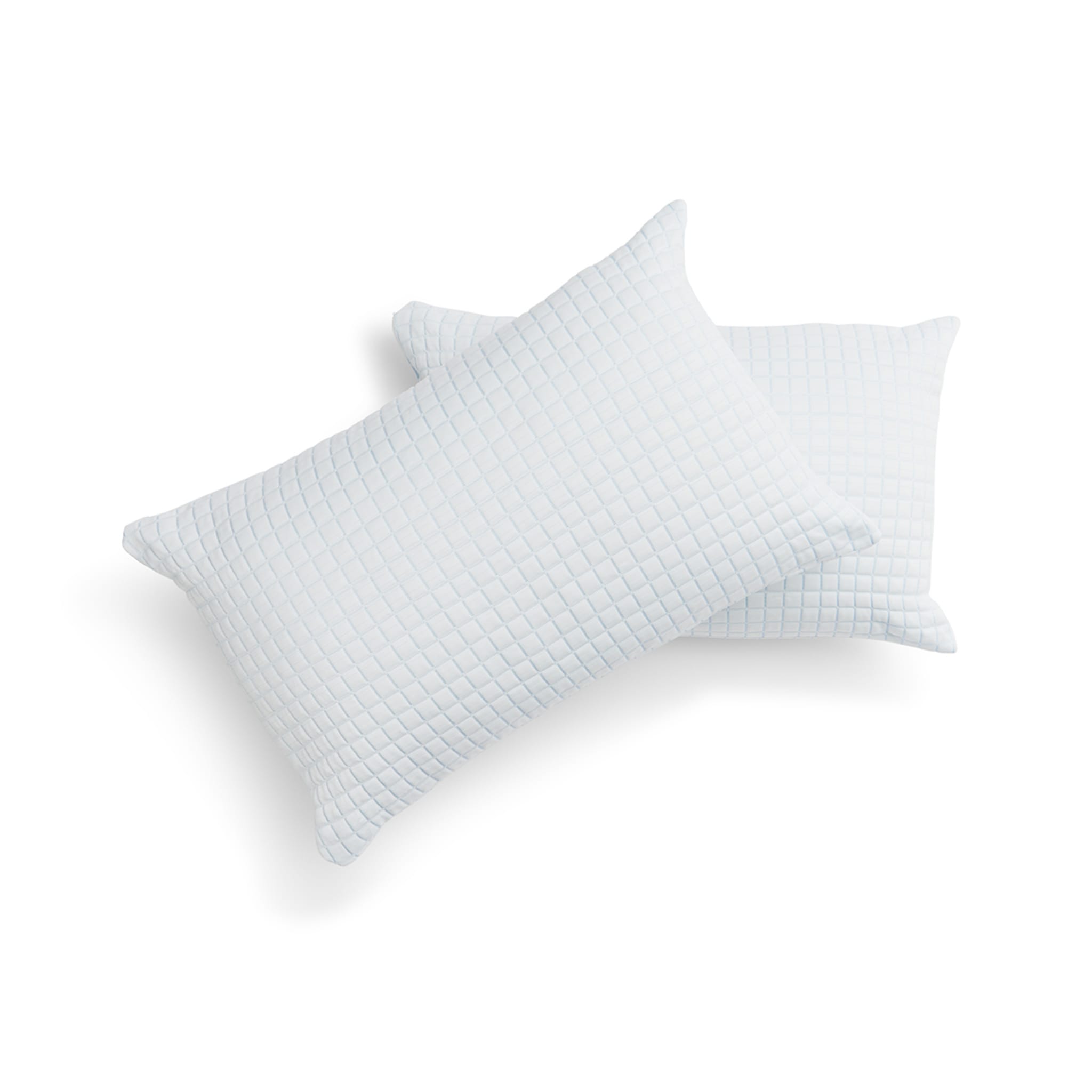 2 Pack Cool Touch Pillows - Medium Profile, White - Kmart
