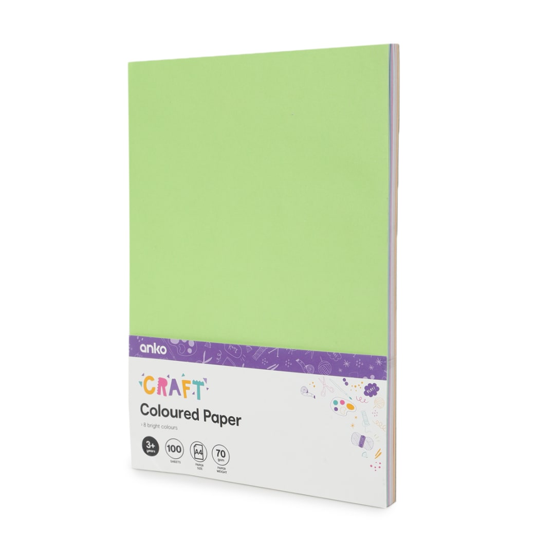Coloured Paper - Kmart